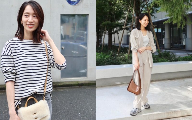 Oggi専属読者モデル・赤荻典子さんの「きれいめカジュアル」な休日コーデSNAP | Oggi.jp
