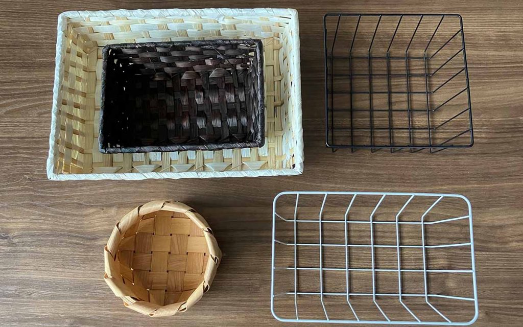 収納しながら飾るなら【セリア】のかご♡ オシャレでインテリアに最高！＜実用例10＞ | Oggi.jp