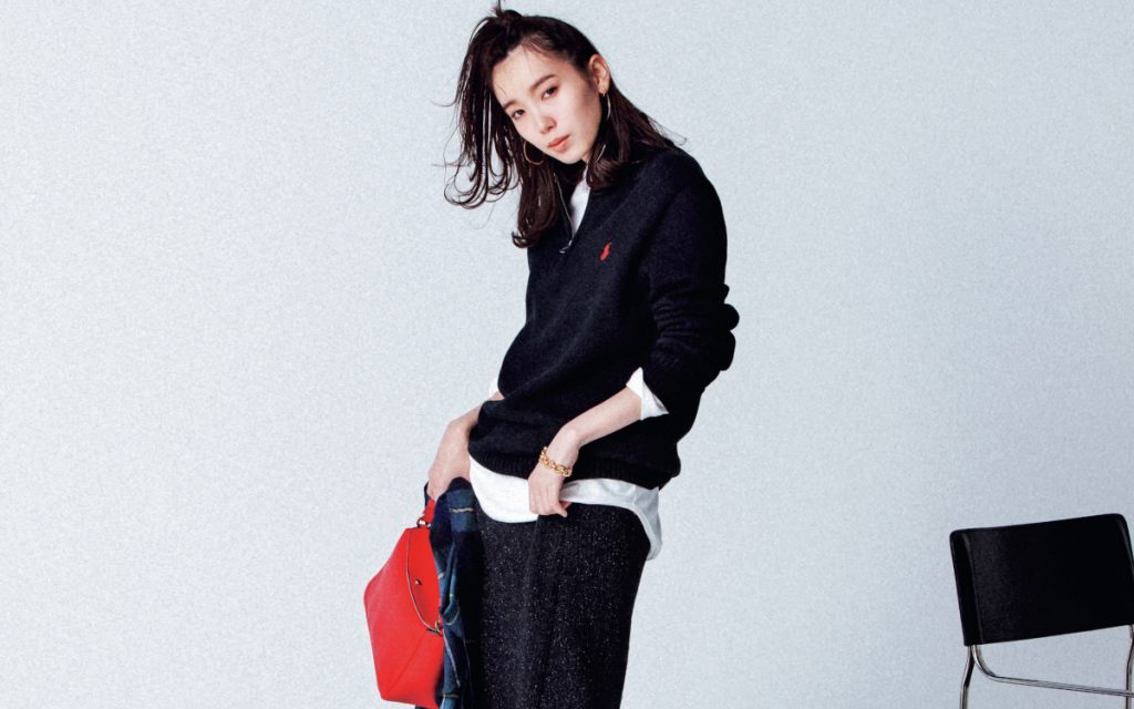 【2/23のコーデ】ちょい見せテクが肝心♡ テイストMIXコーデでおしゃれ上級者に | Oggi.jp