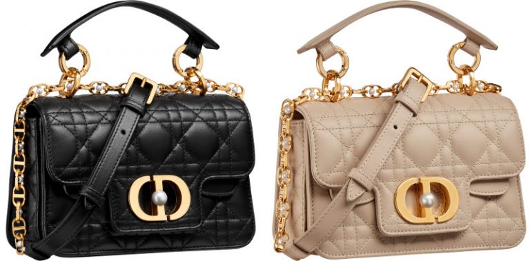 ディオール新作バッグ「ディオールジョリー」、“CD”モチーフのチェーンストラップが目をひく2way仕様 | Oggi.jp