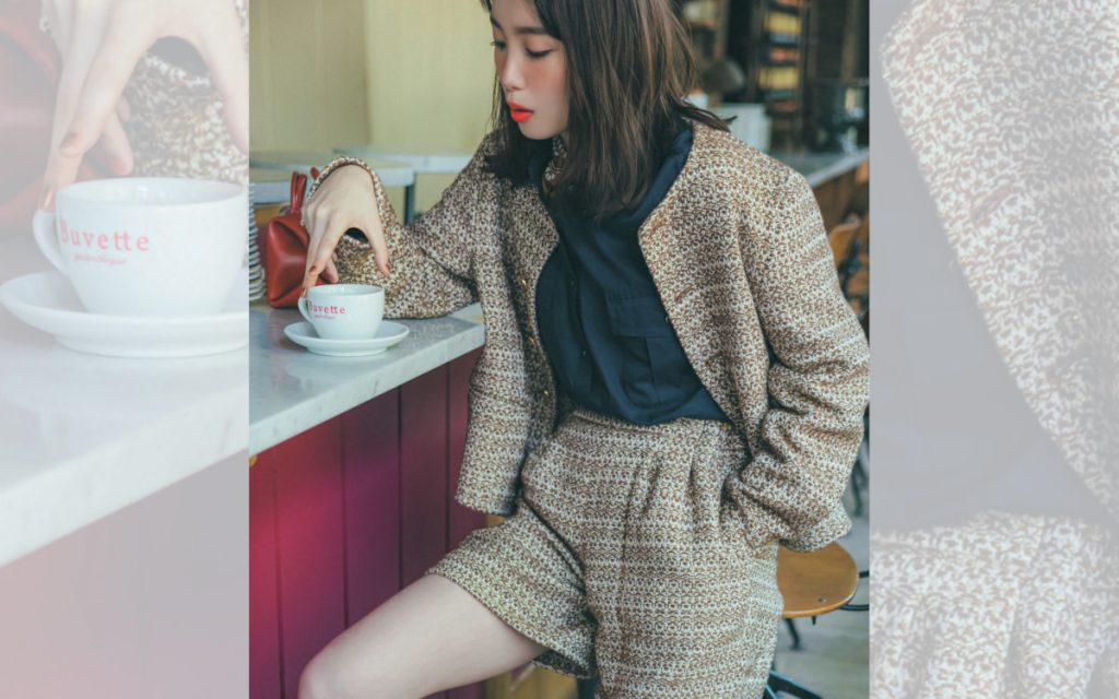 【4/24のコーデ】 ツイード×サファリで鮮度アップ！レディな上品さとハンサムなタフさをMIX | Oggi.jp