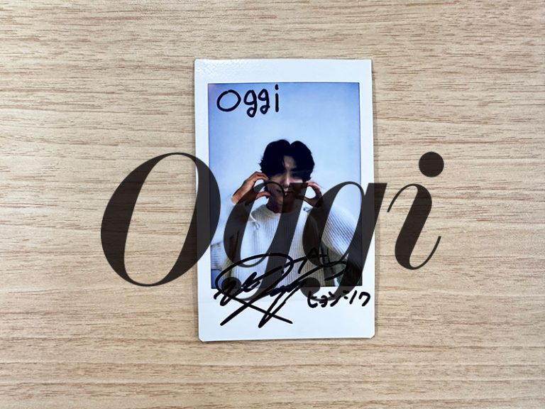 Oggi6月号に登場！ パク・ヒョンシクさんサイン入りチェキをプレゼント | Oggi.jp