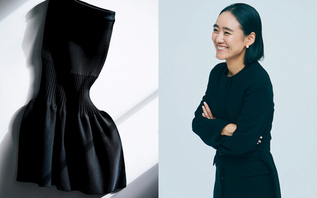 スタイリスト金子綾さんのお気に入り「CFCL」ニットスカートは年中大活躍！ | Oggi.jp