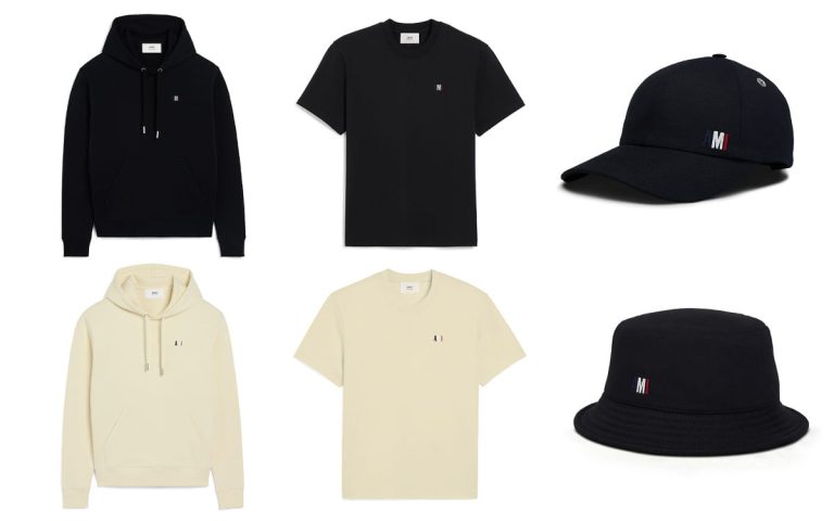 AMIからトリコロールカラーのロゴ入りTシャツやキャップが登場！ | Oggi.jp