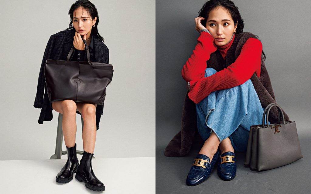 Oggi専属アンバサダー山賀琴子 meets… この秋冬も！ きれいめシンプル派はTOD’Sを愛してる♥ | Oggi.jp