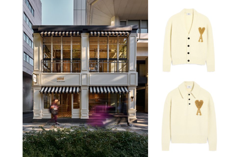 「AMI」ポップアップストア＆カフェを表参道にオープン、限定コレクションを発売 | Oggi.jp