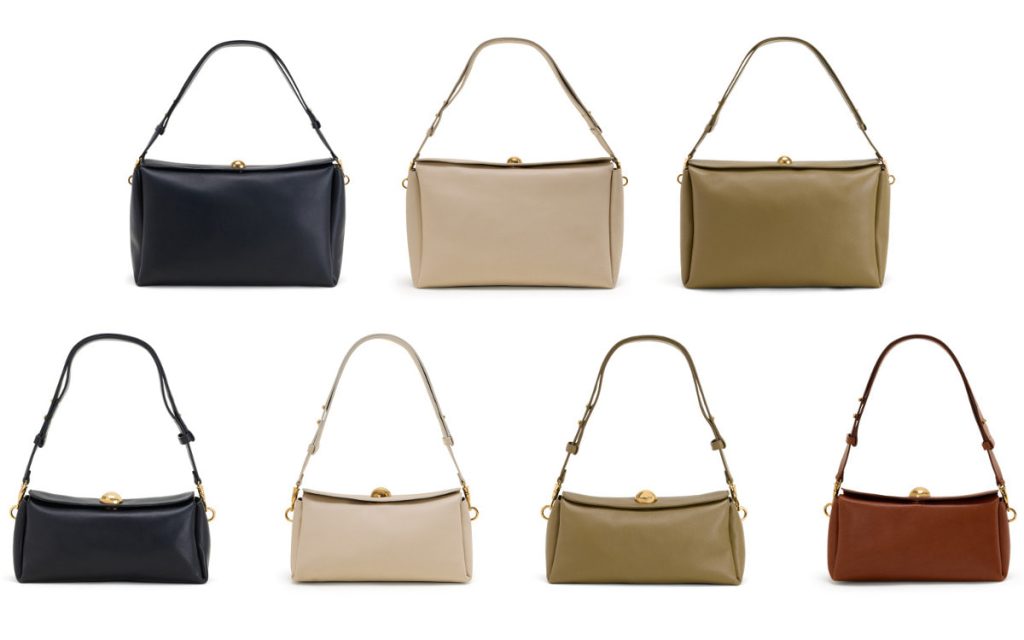 AMI新作｜“カルーセル”着想の横長2WAYバッグが2サイズで登場 | Oggi.jp