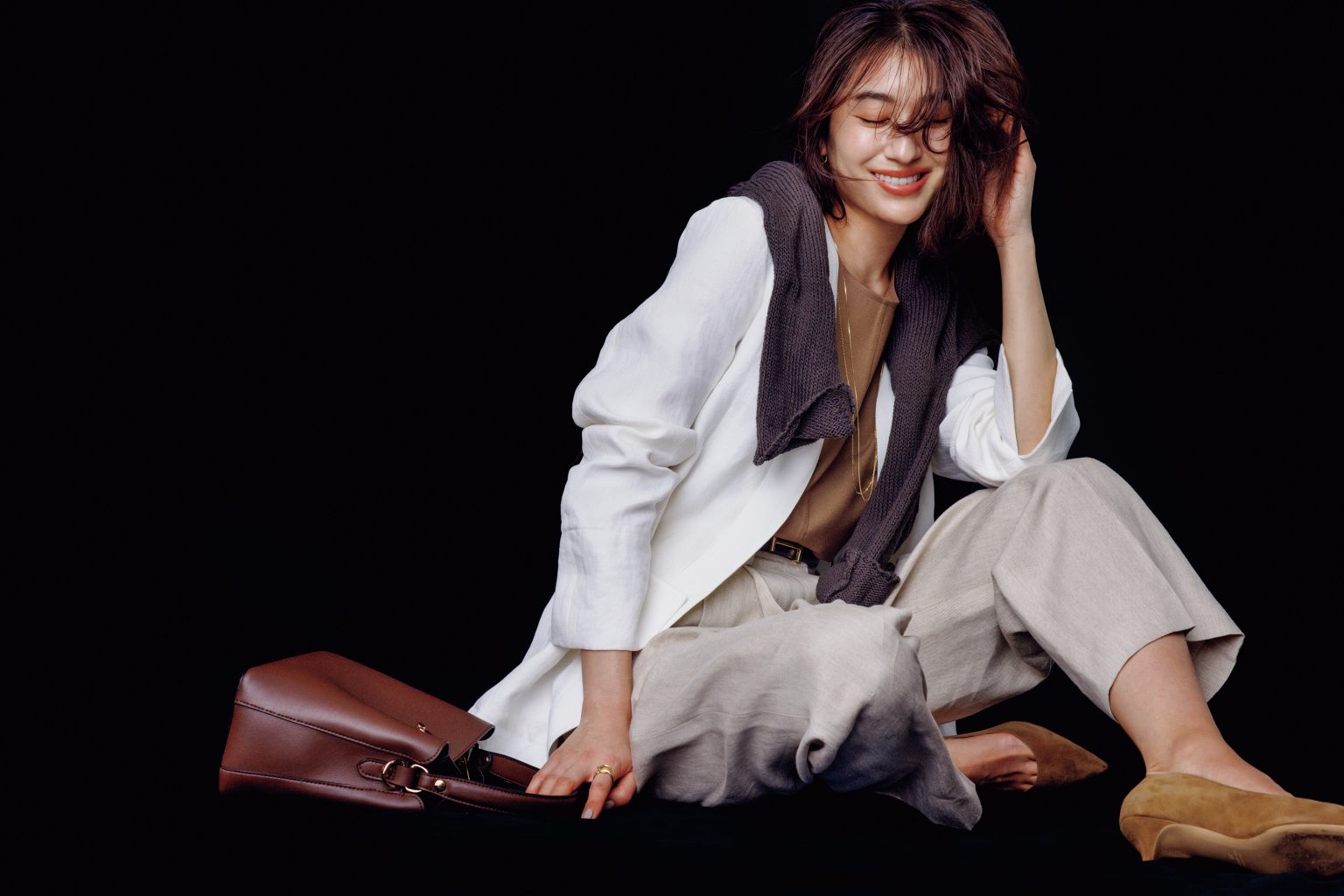 凛としてリラクシー。人気上昇中のブランド〝conte（コンテ）〟の春服でおしゃれ偏差値をUP！ | Oggi.jp