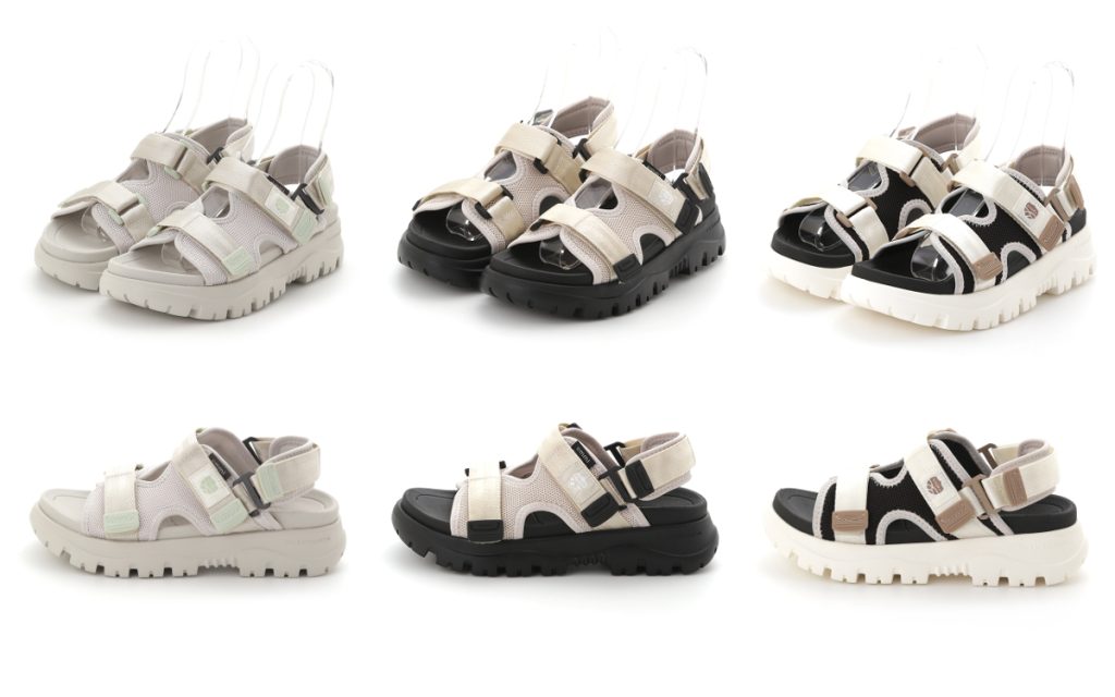 emmi×シャカ別注モデル、定番人気2WAYサンダルをアーバンスタイルにも合う3色で | Oggi.jp