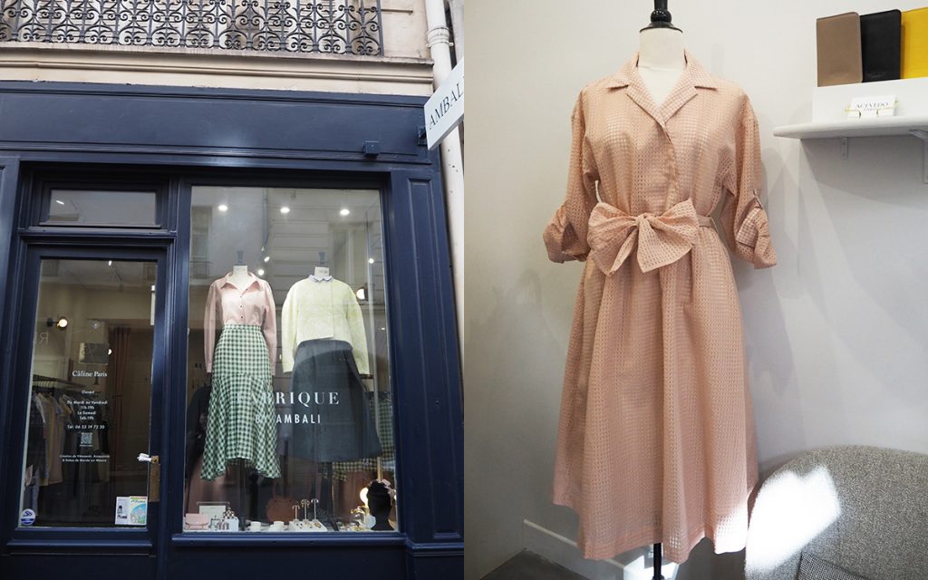 パリのブティック「FABRIQUE by AMBALI」生地とフォルムで魅せる大人のためのワードローブ | Oggi.jp