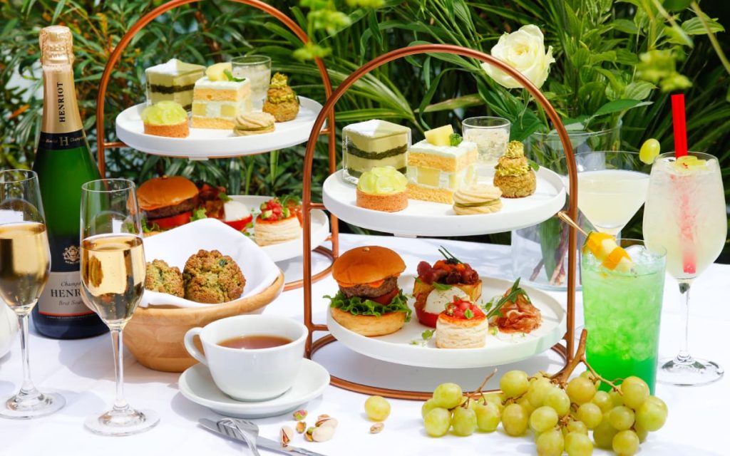 〝緑〟の素材が初夏にぴったり！「新緑アフタヌーンティー」は1日10名限定♡【イル・ルピーノ・プライム】 | Oggi.jp