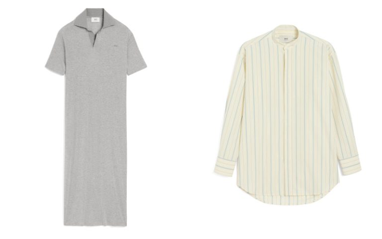 アミ パリスの初夏向けセレクション｜スーツやセットアップ、Tシャツ、小物などリラックス感あるワードローブ | Oggi.jp