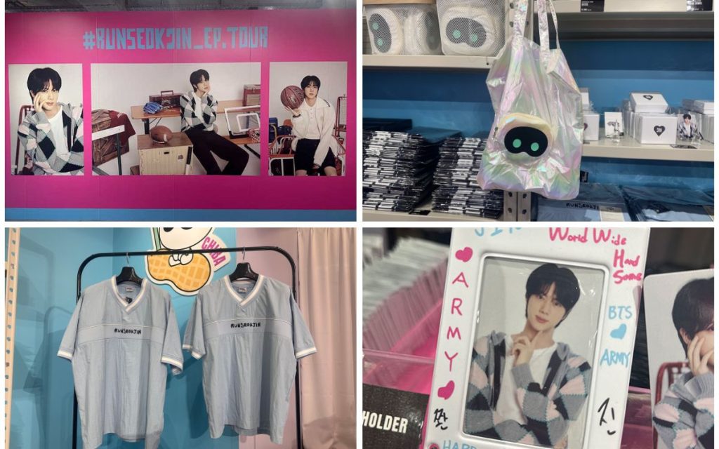 「JIN SIZE」が話題沸騰！ BTS JINさんのツアーを記念した『#RUNSEOKJIN_EP.TOUR in JAPAN POP-UP STORE』詳細レポート | Oggi.jp