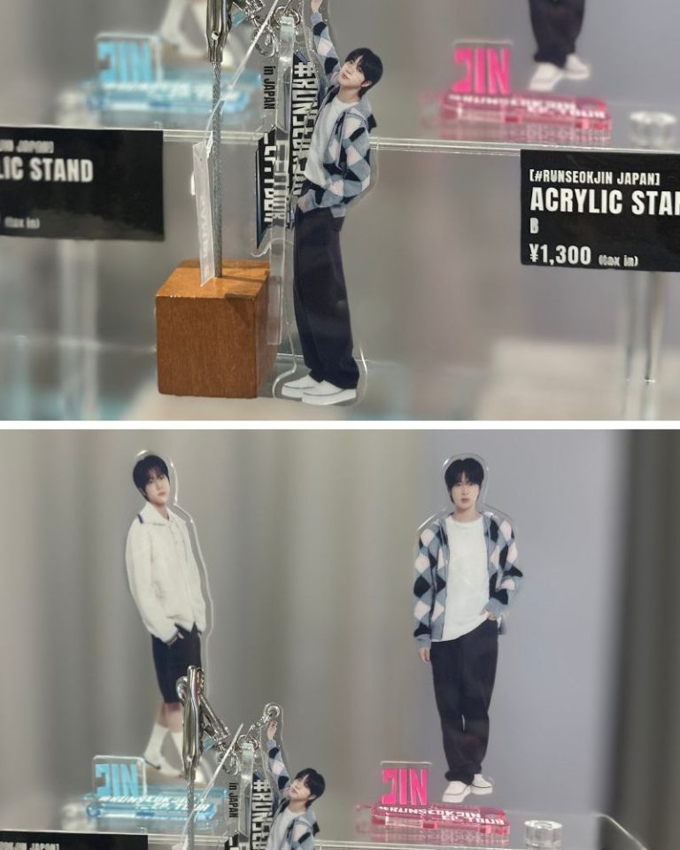 「JIN SIZE」が話題沸騰！ BTS JINさんのツアーを記念した『#RUNSEOKJIN_EP.TOUR in JAPAN POP-UP STORE』詳細レポート | Oggi.jp
