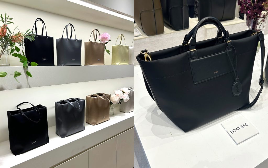 秋冬の新作A4バッグが素敵でした♡ 篠原菜月が「VASIC」と「ÉPOR」の展示会へ | Oggi.jp