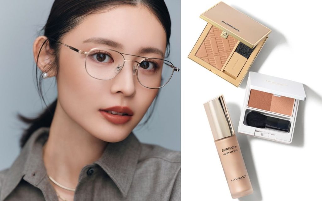 シェーディング風のチークでシャープで知的な印象に！ 美人度高まる「ブラウンチーク＆ハイライト」 | Oggi.jp